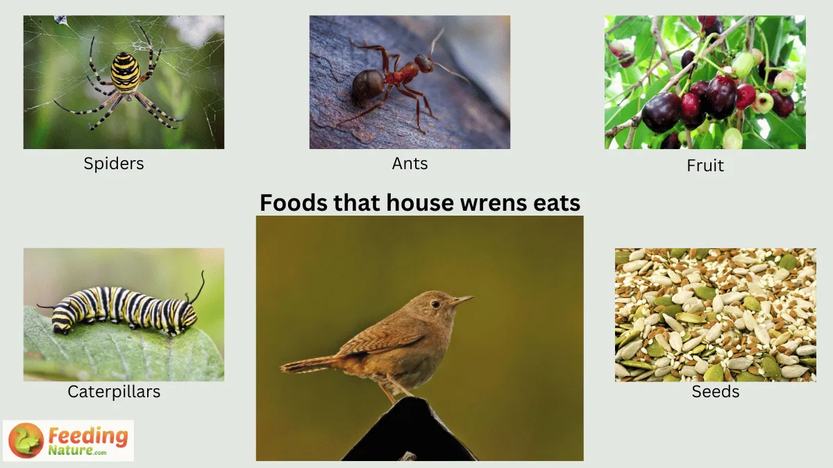 What Do House Wrens Eat? Insectivores of the Garden - Feeding Nature